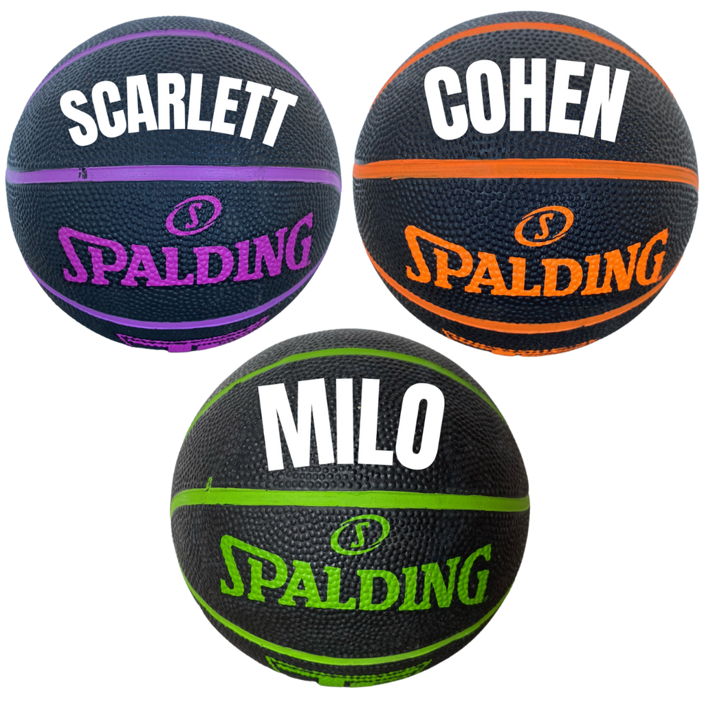 MLW By Design - Personalised Mini Basketball | Clasic Colours *LIMITED ...
